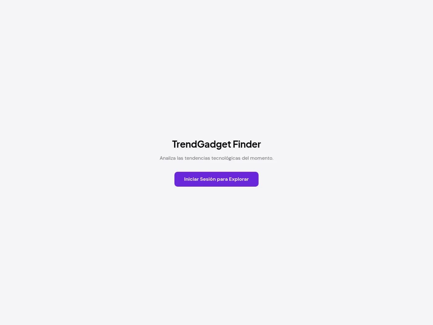 TrendGadget Finder