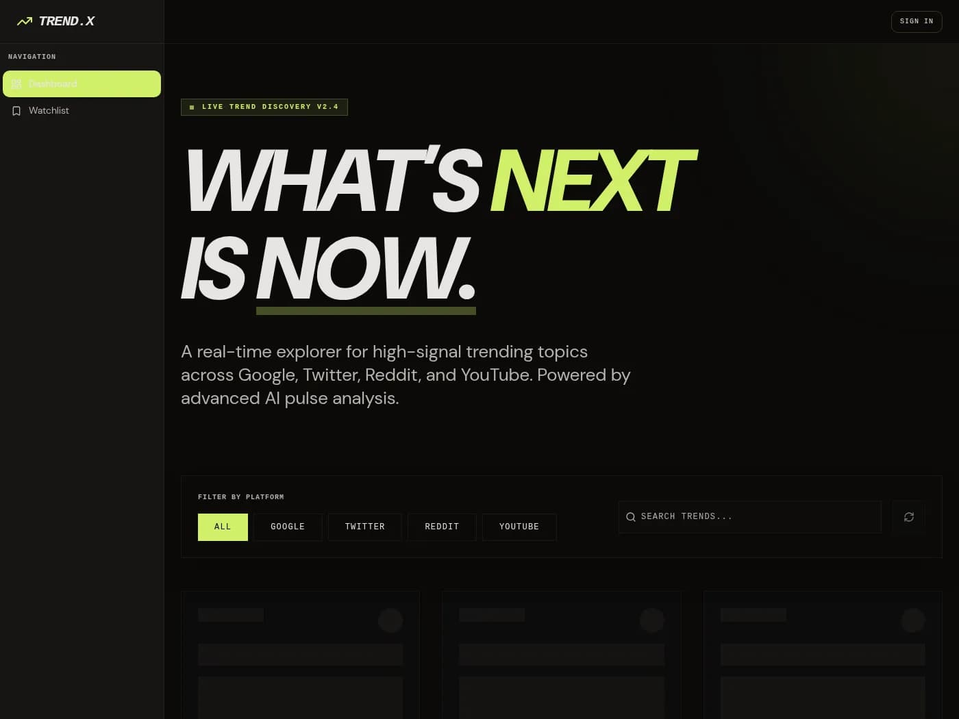 Trending Topics Explorer