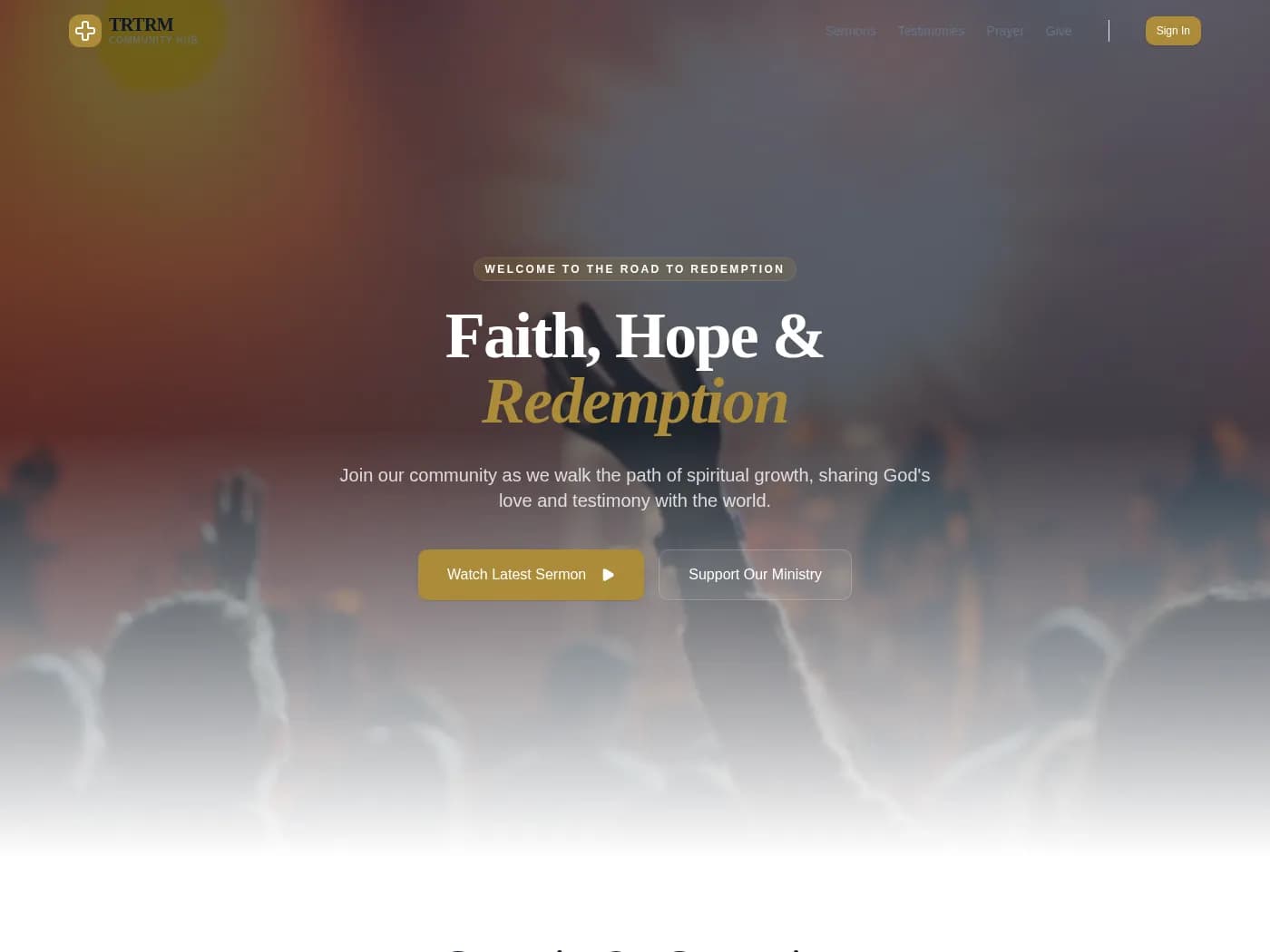 TRTRM Community Hub