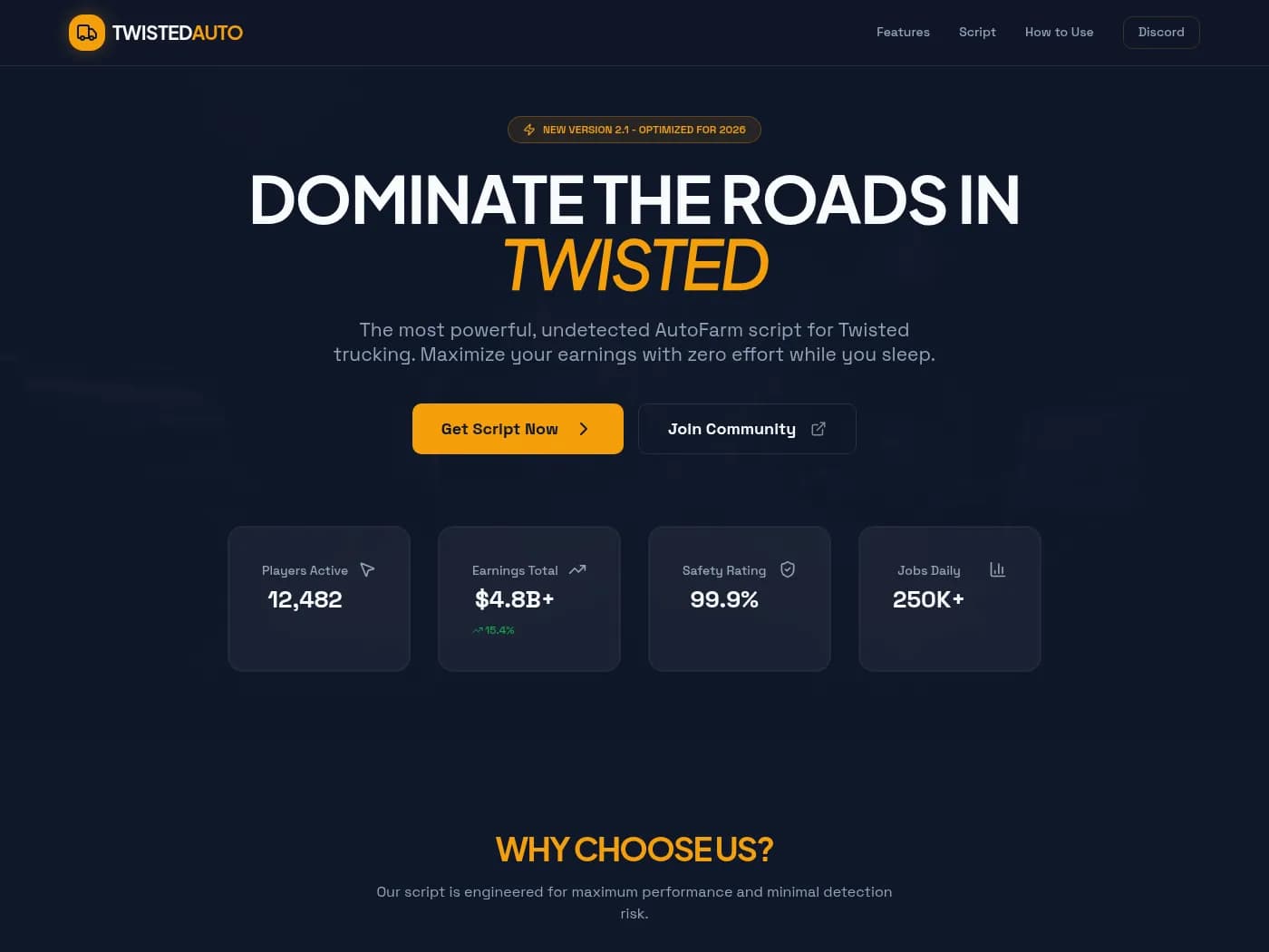 Twisted Truck AutoFarm