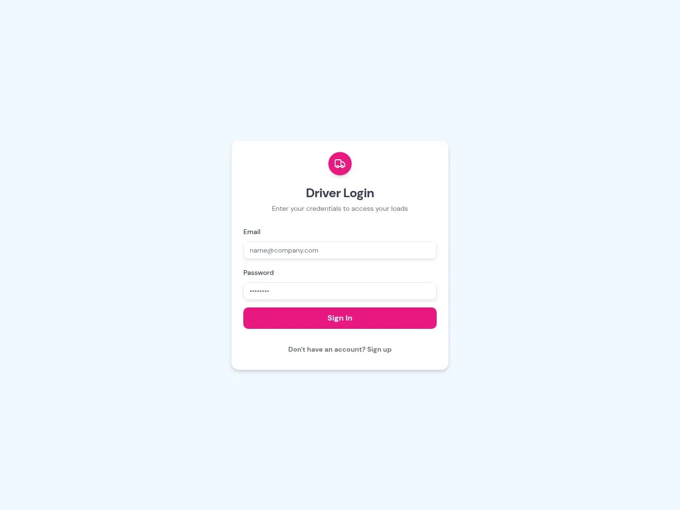 SwiftFleet Logistics