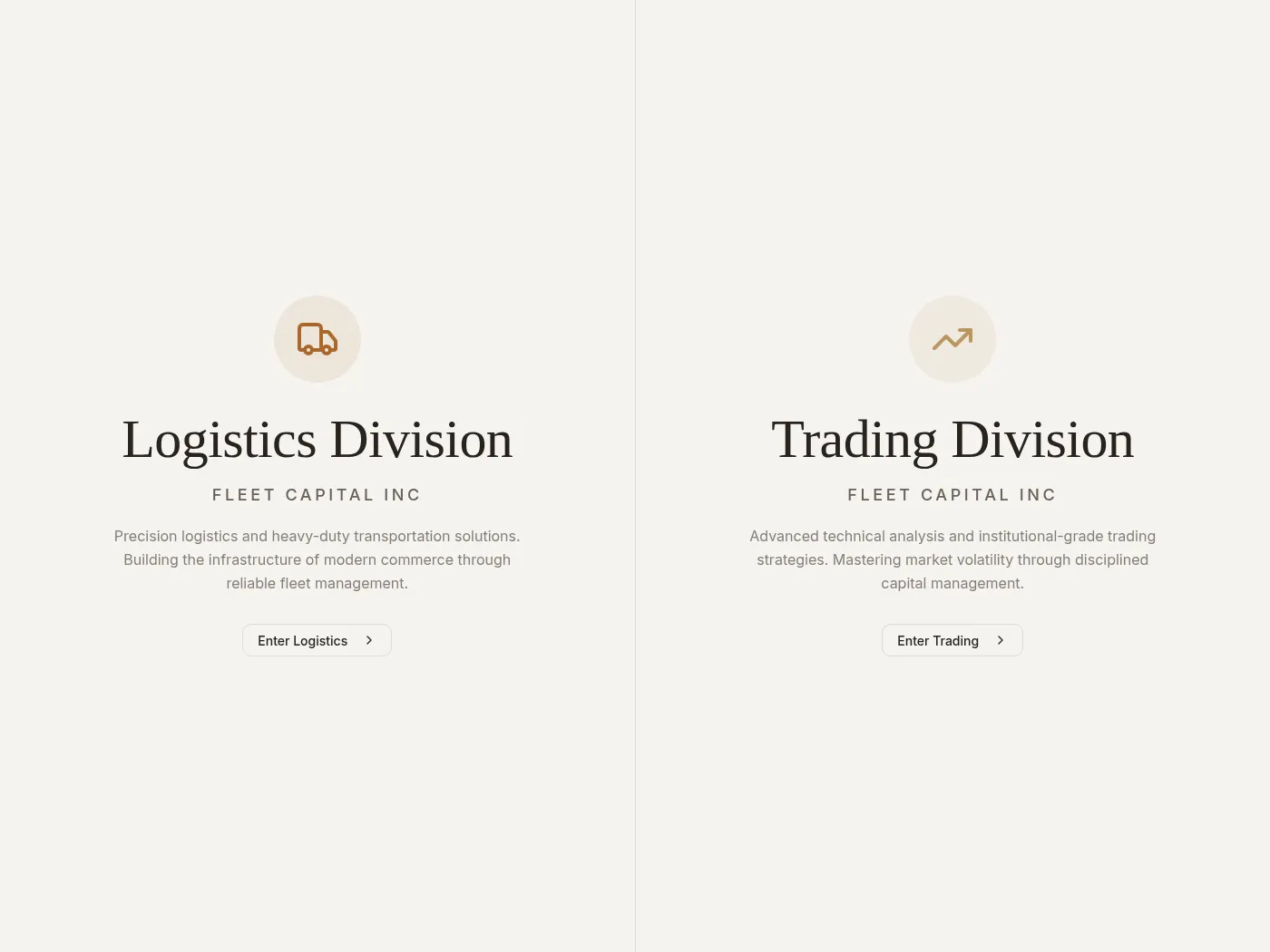 Fleet & Trading Hub