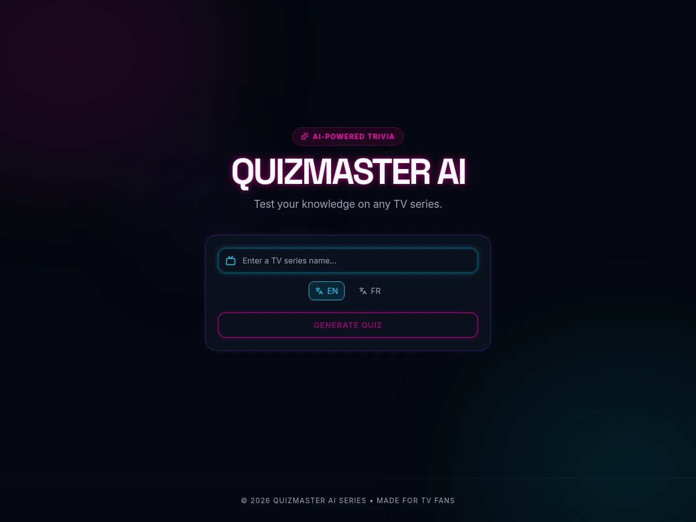 QuizMaster AI Series