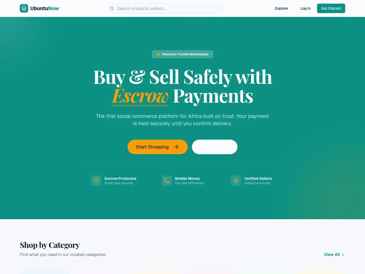 UbuntuNow Commerce Platform