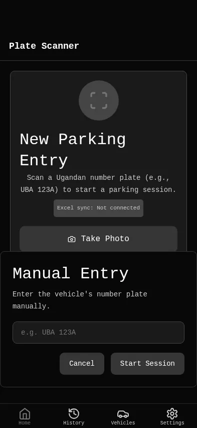 Uganda Plate Scanner