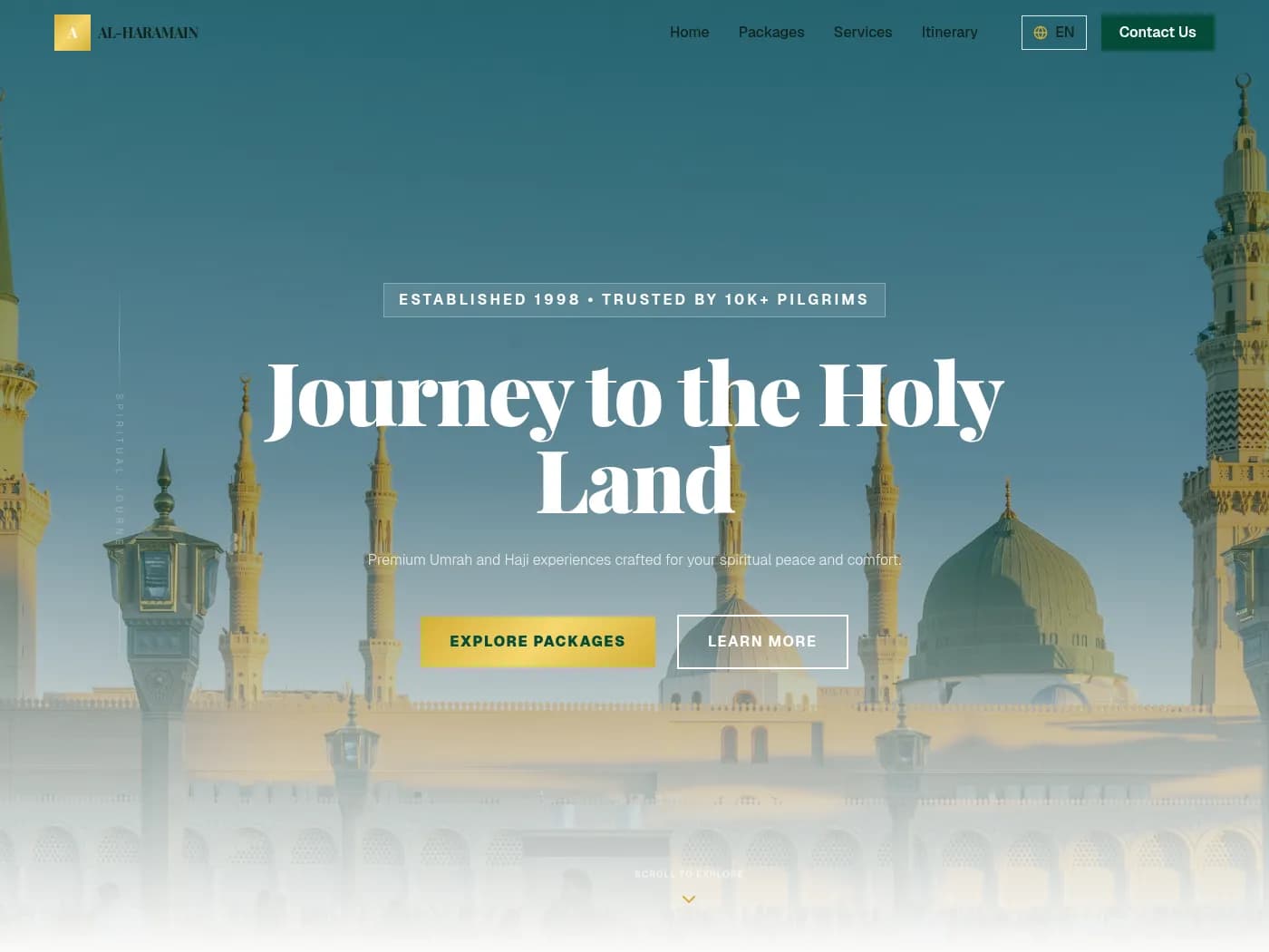 Umrah & Haji Landing