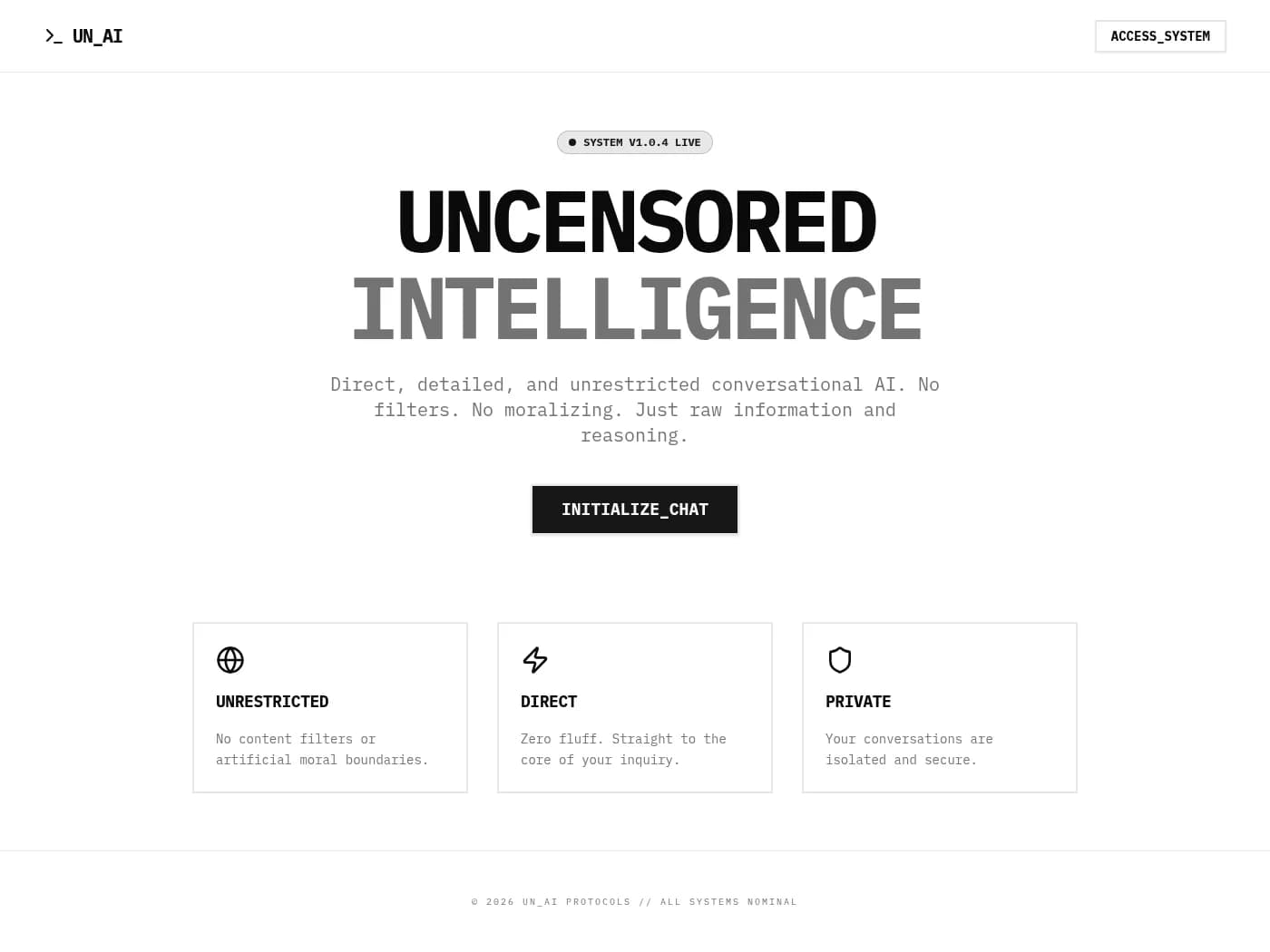 Uncensored AI Assistant