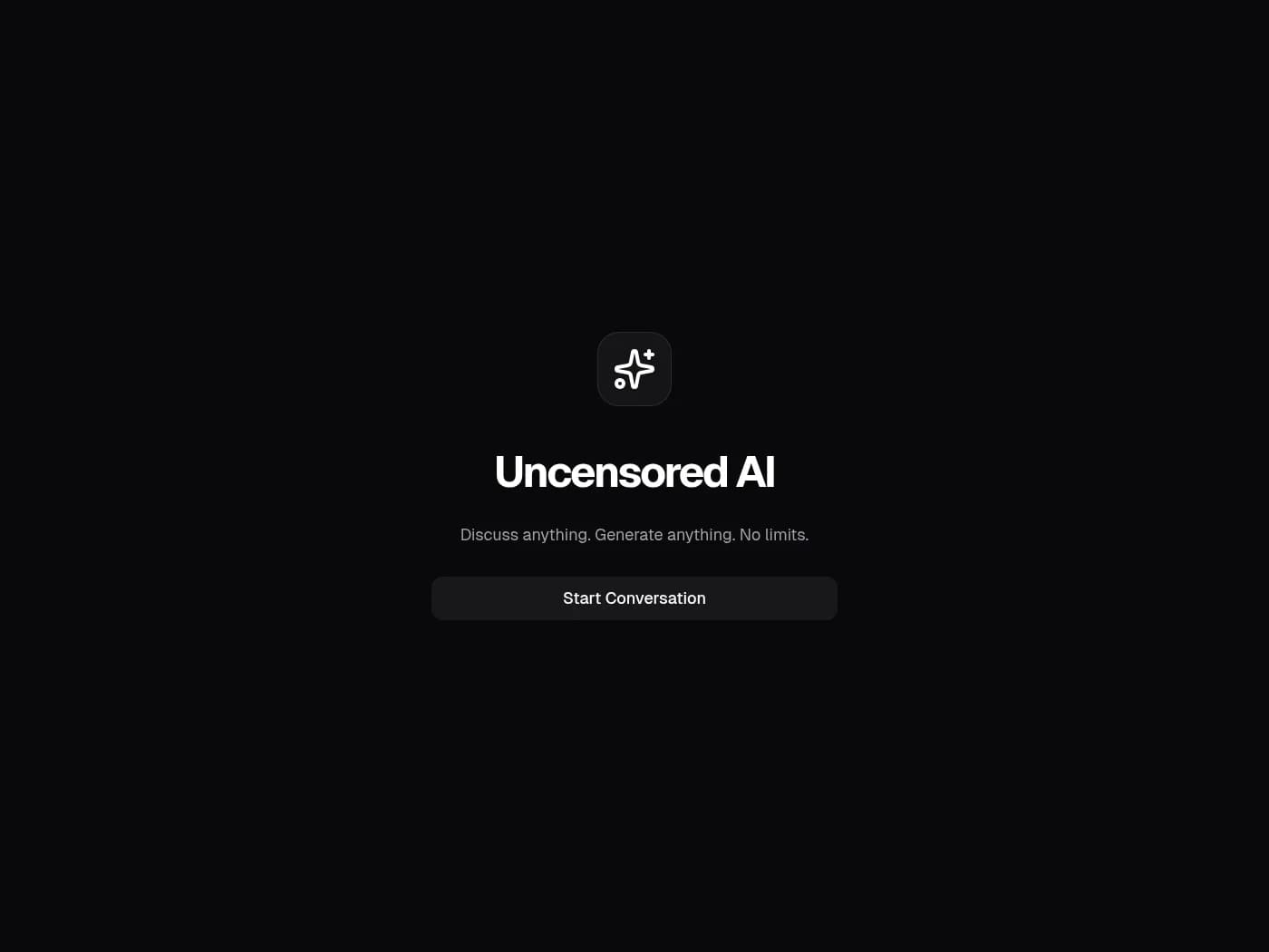 Uncensored AI Chatbot