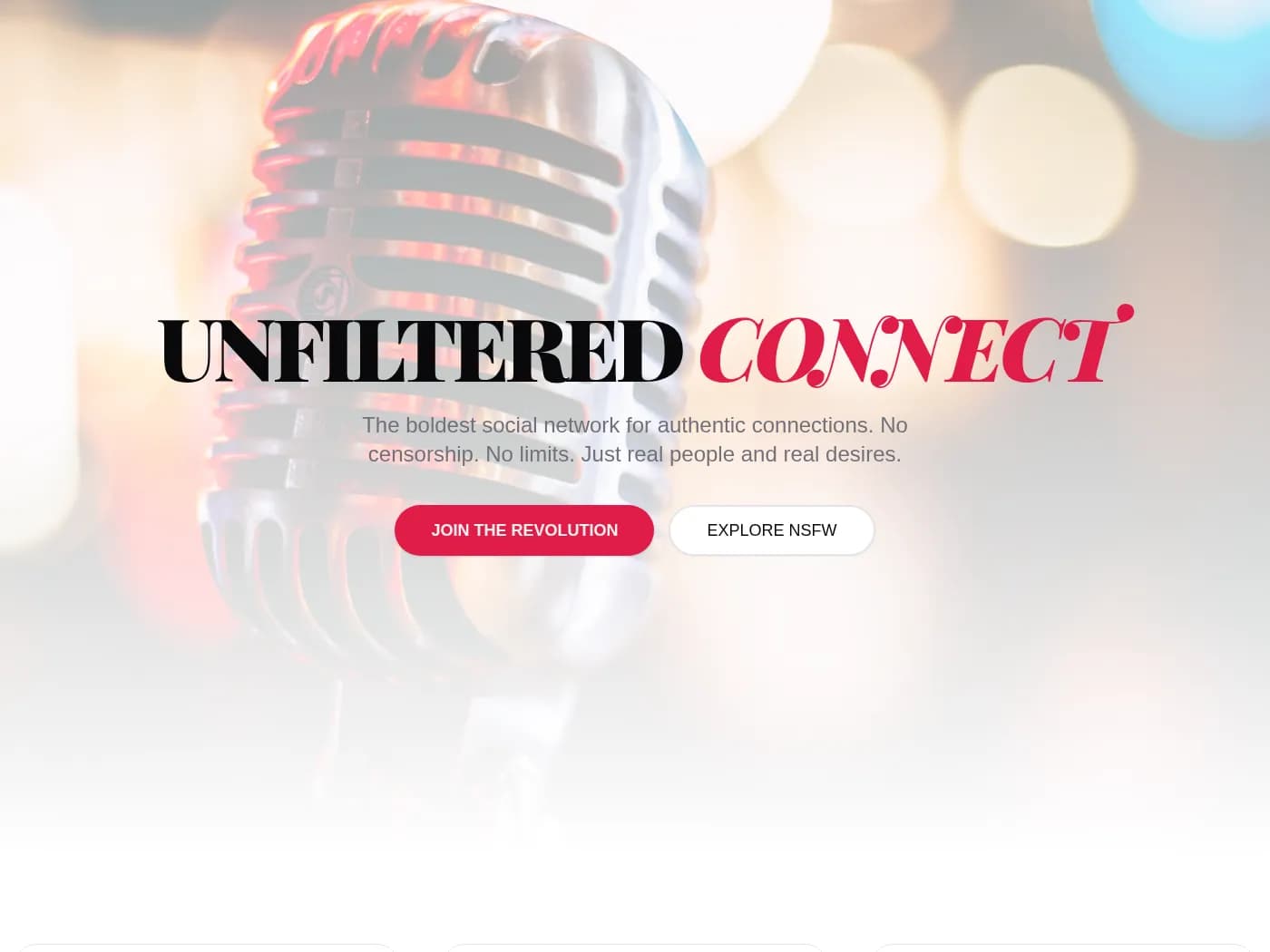 Unfiltered Connect