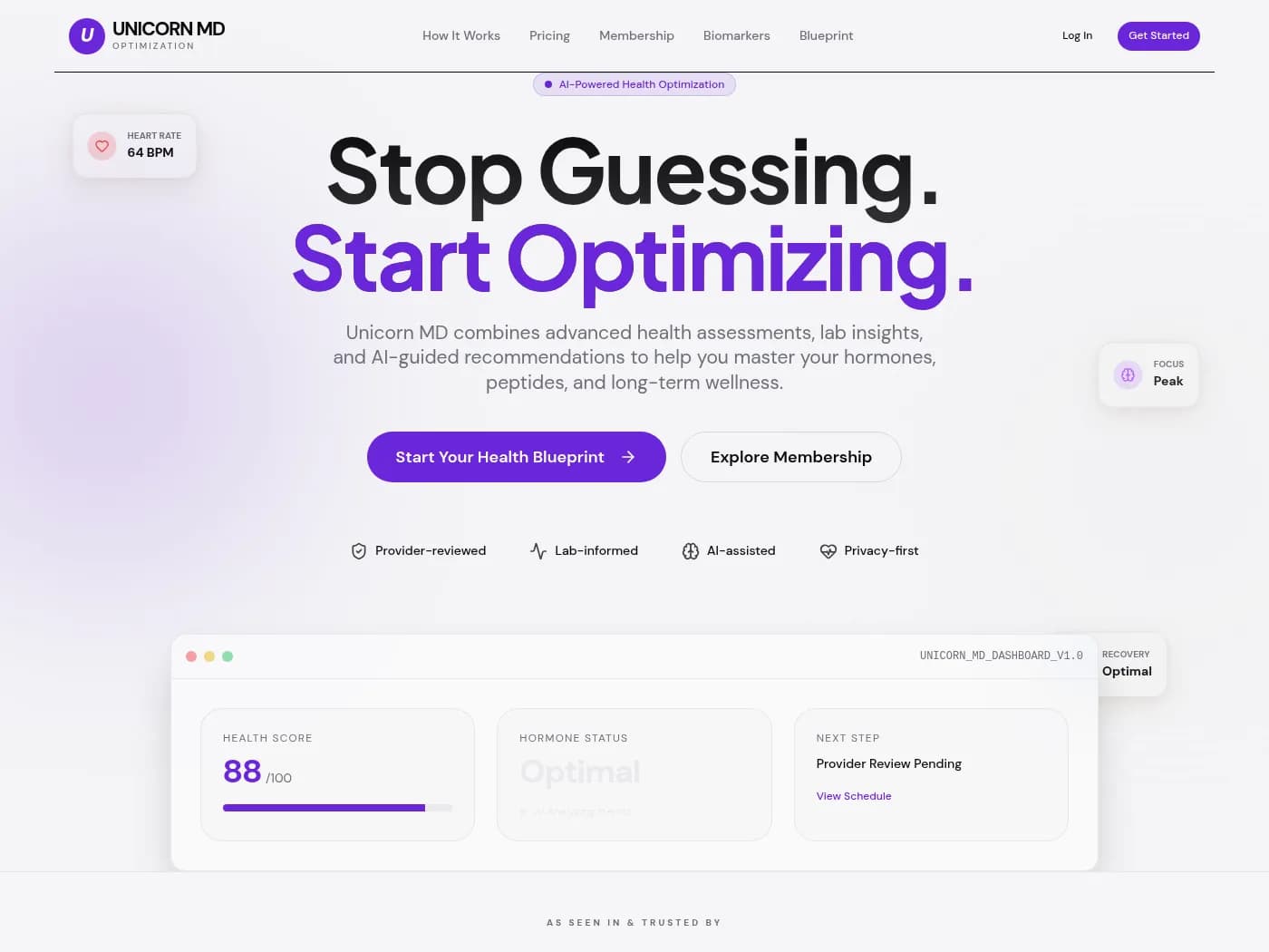 Unicorn MD Health Platform