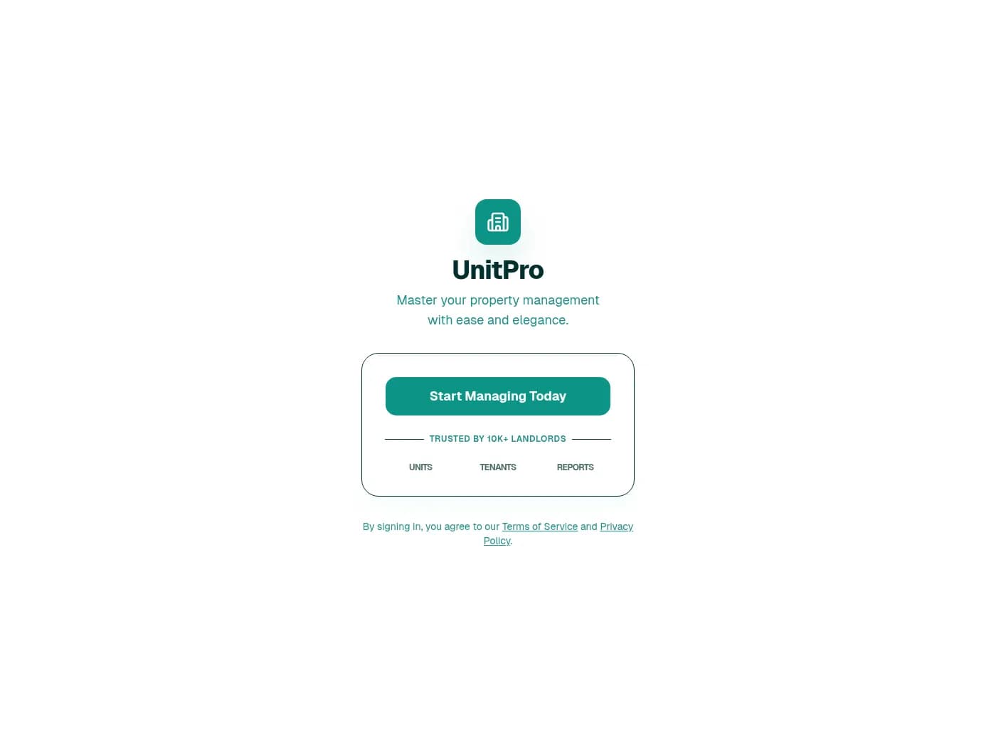 Unit Manager Pro