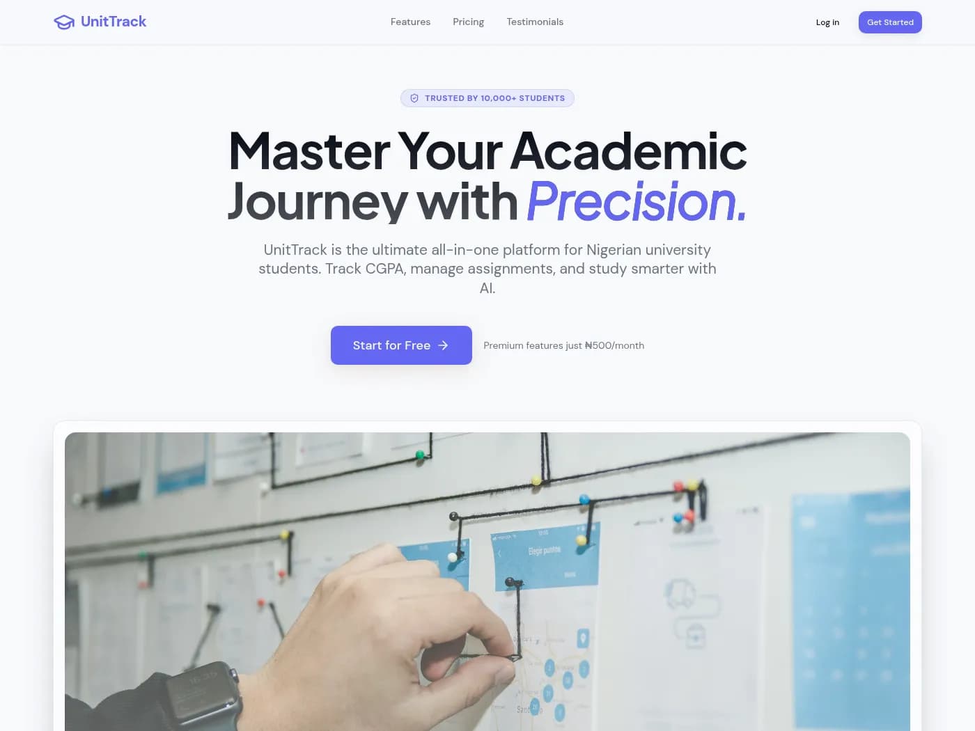 UnitTrack Student Portal