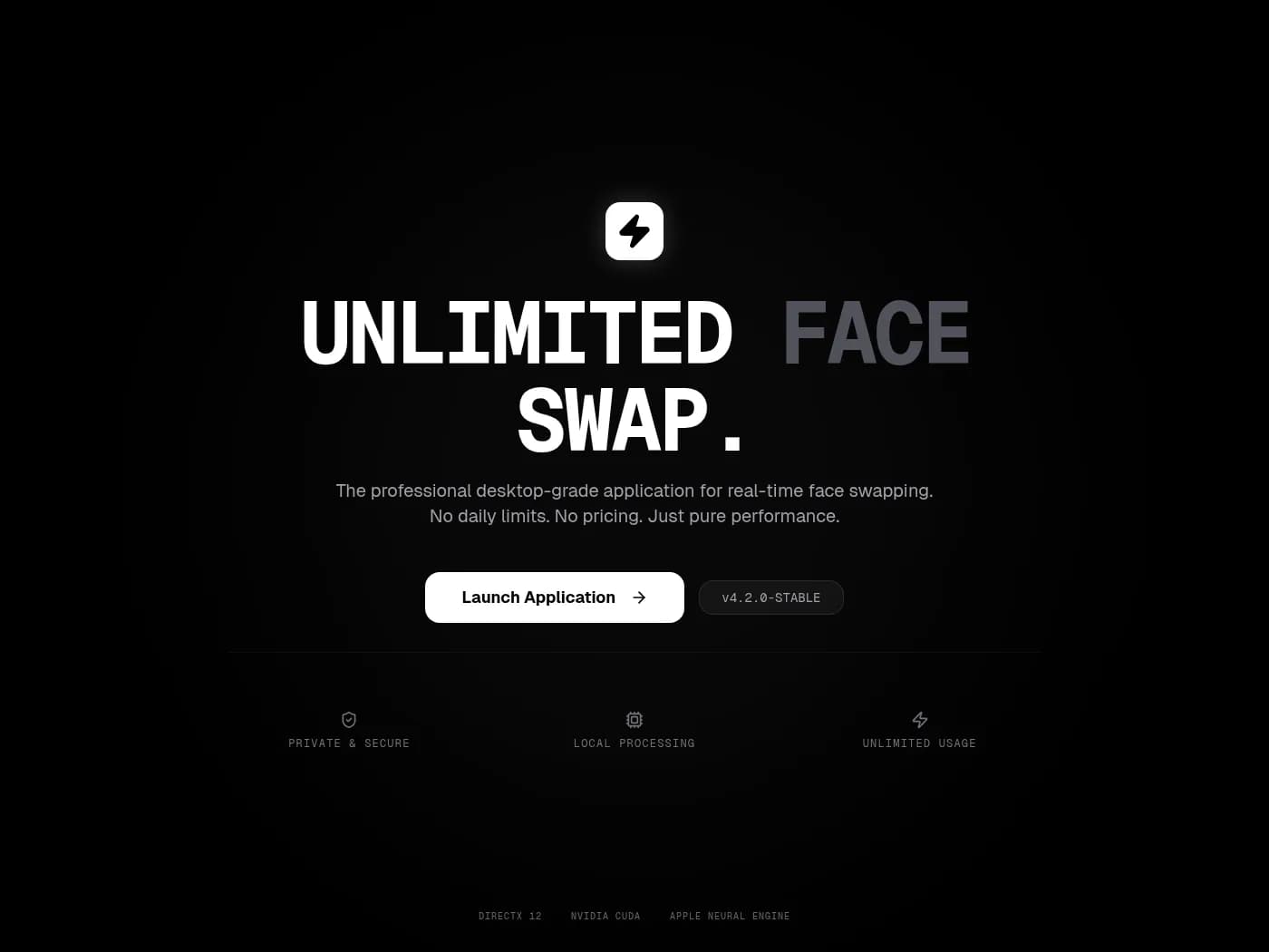 Unlimited FaceSwap Desktop