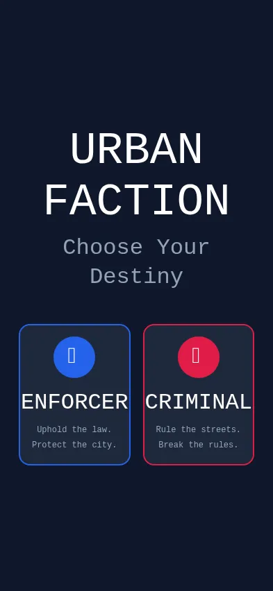 Urban Faction Mobile MMO