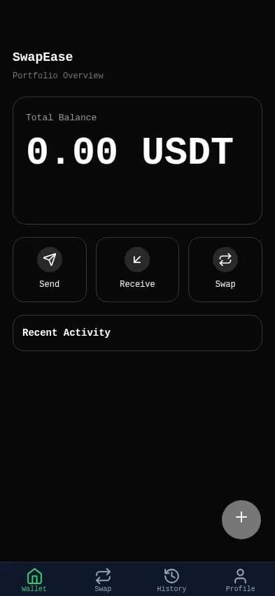 SwapEase Mobile Wallet