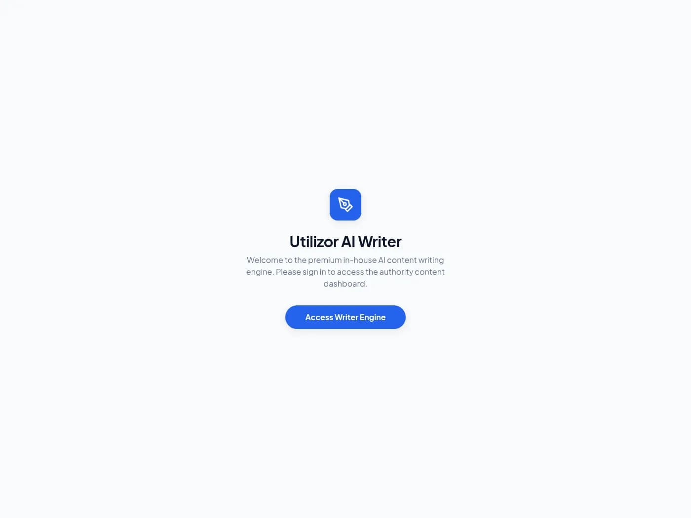Utilizor AI Writer Engine