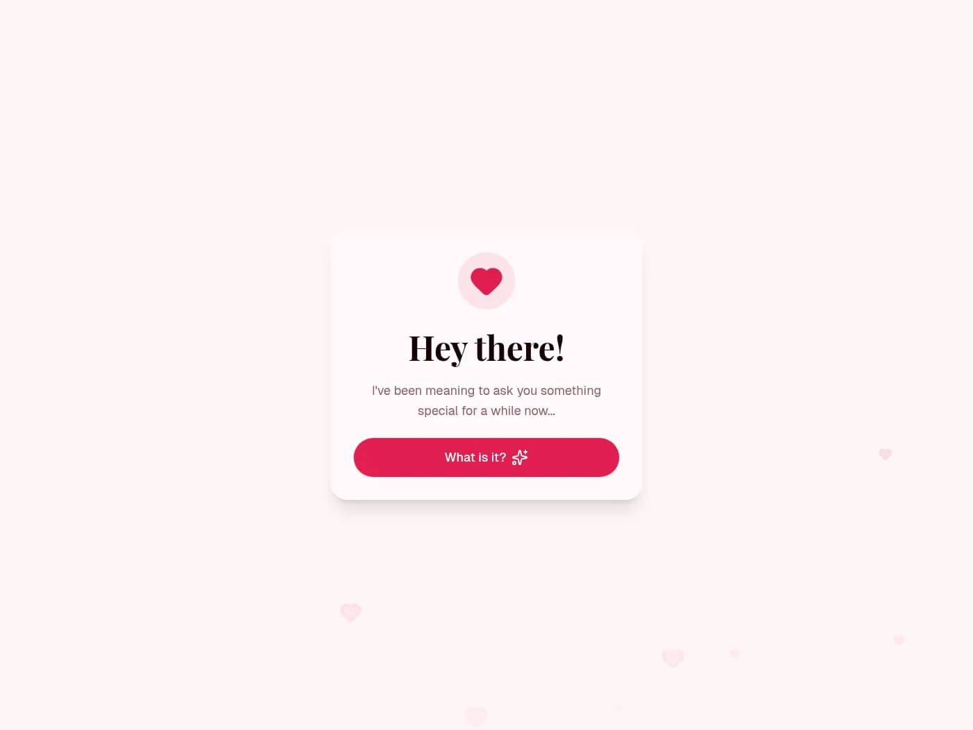 Valentine's Crush Game