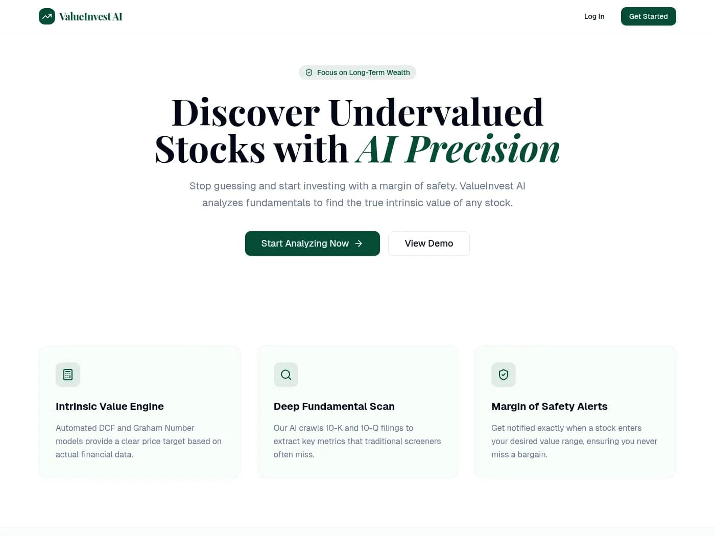 ValueInvest AI