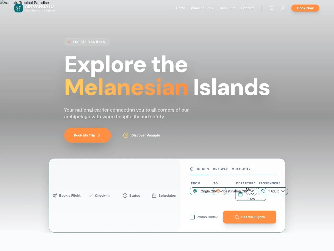 Vanuatu Airlines Clone