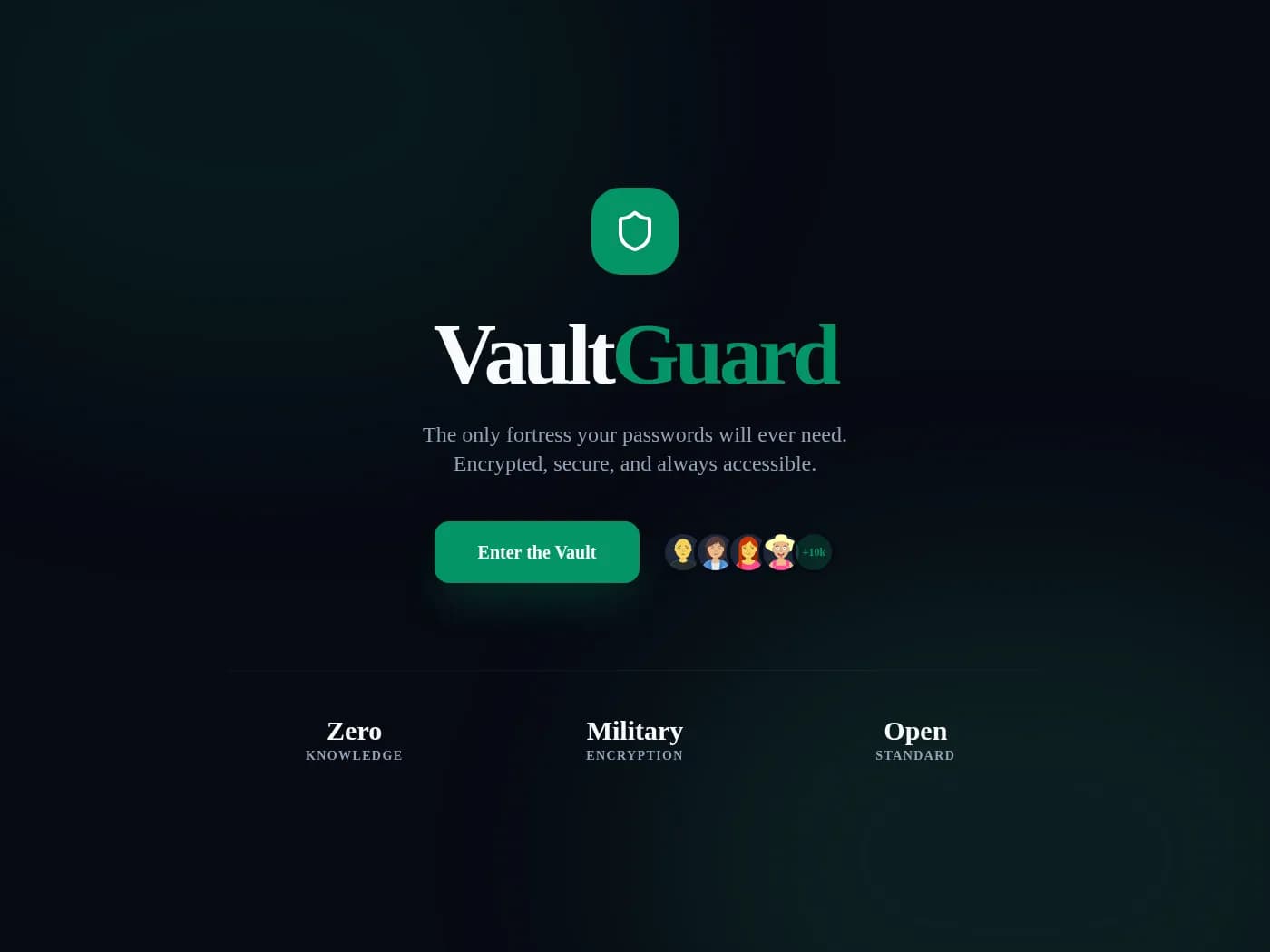 VaultGuard Password Manager