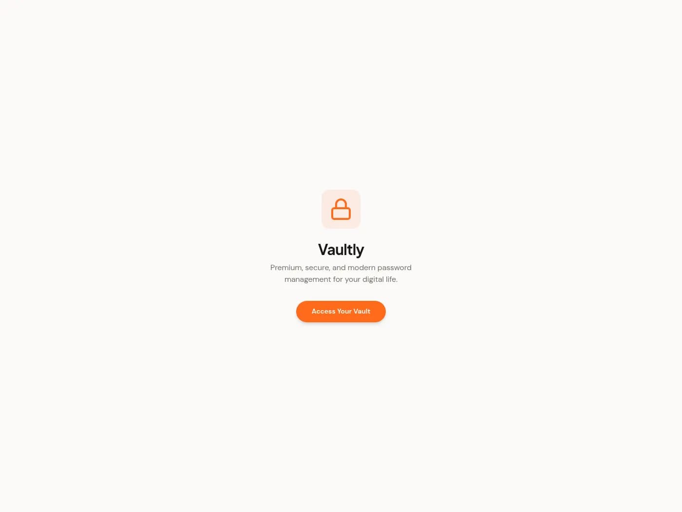 Vaultly UI Kit