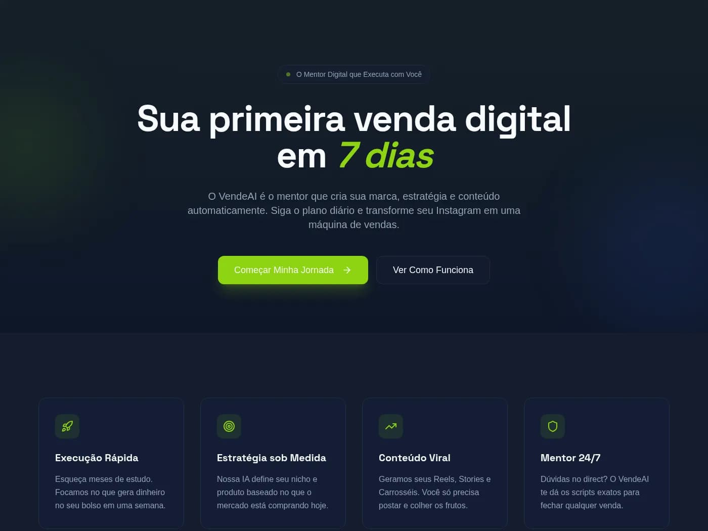 VendeAI Mentor App