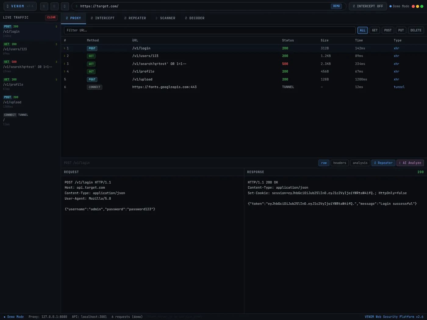 VENOM Security Proxy