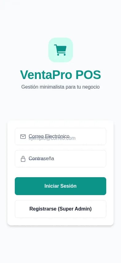 VentaPro Mobile POS