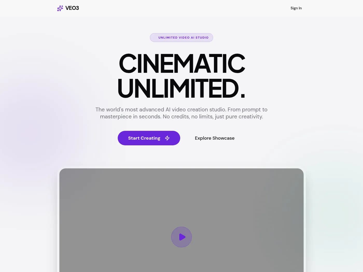 VEO3 Unlimited Studio