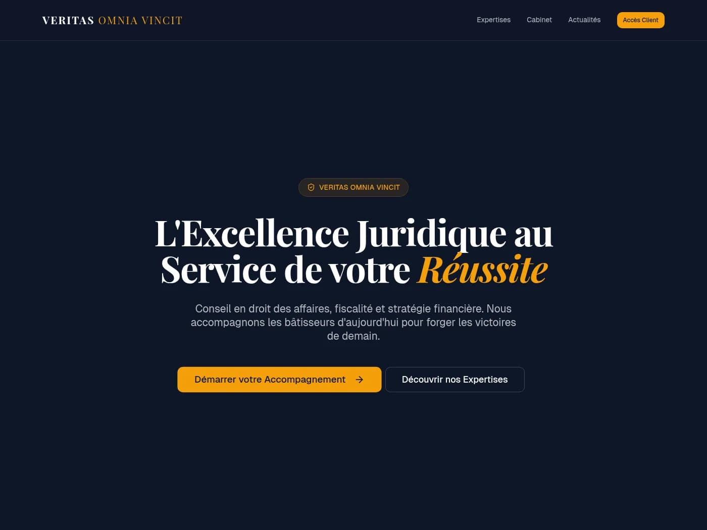 Veritas Business Portal