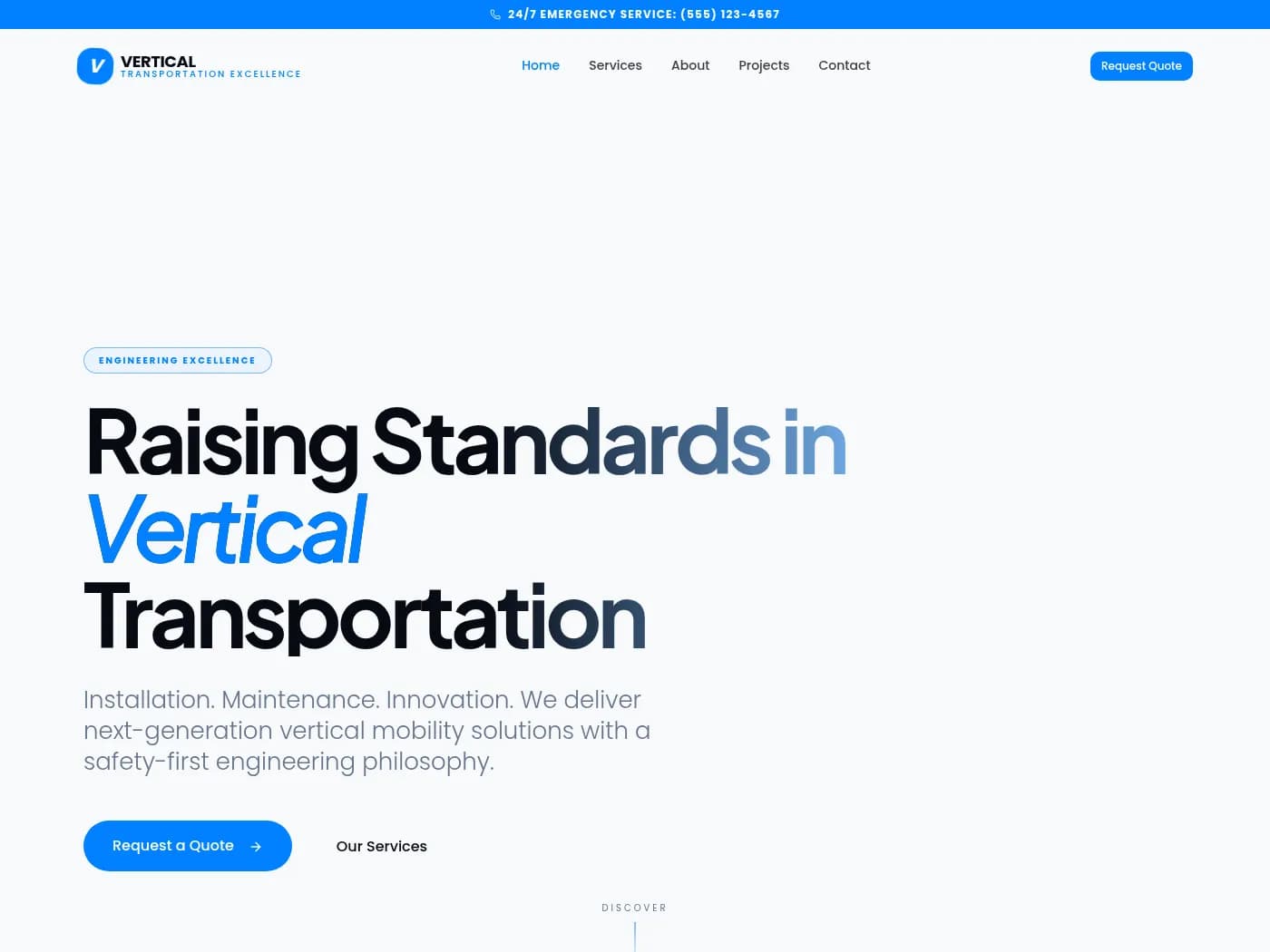 Vertical Excellence Website