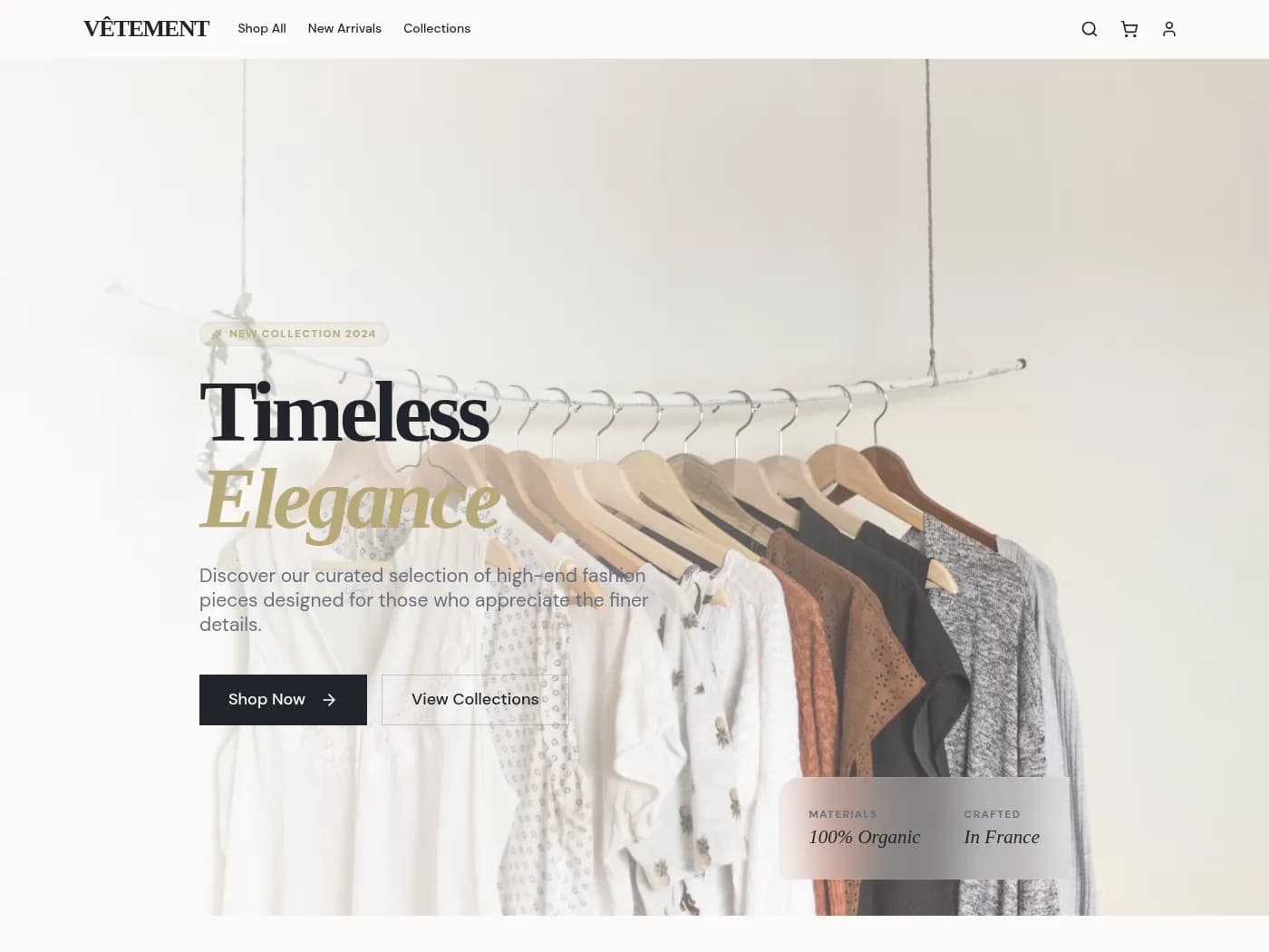 Vêtement Storefront