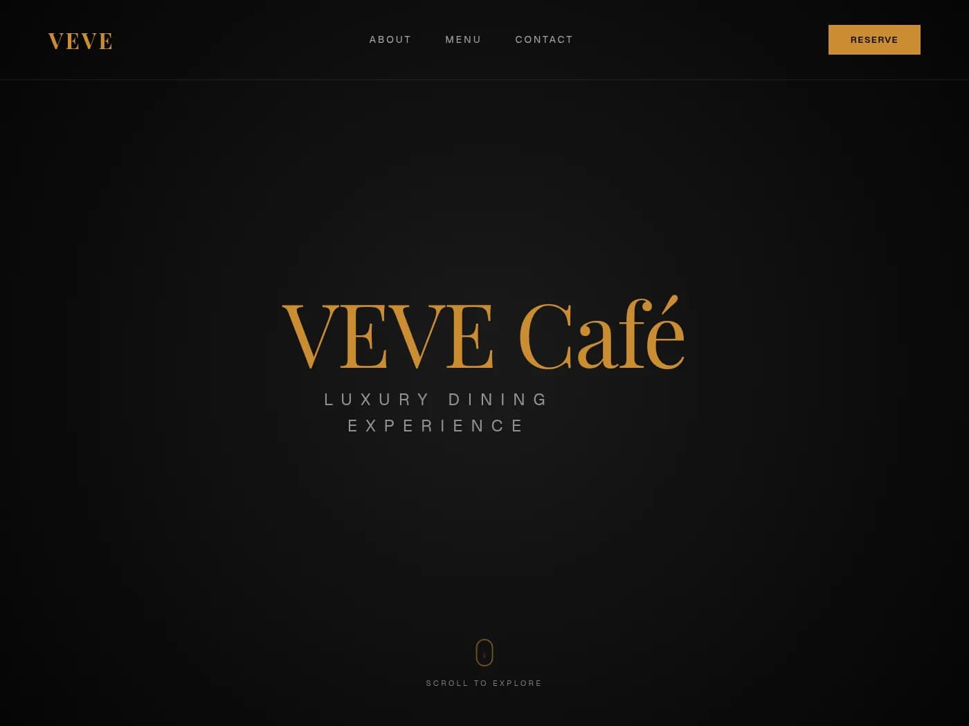 VEVE Café Digital Luxe