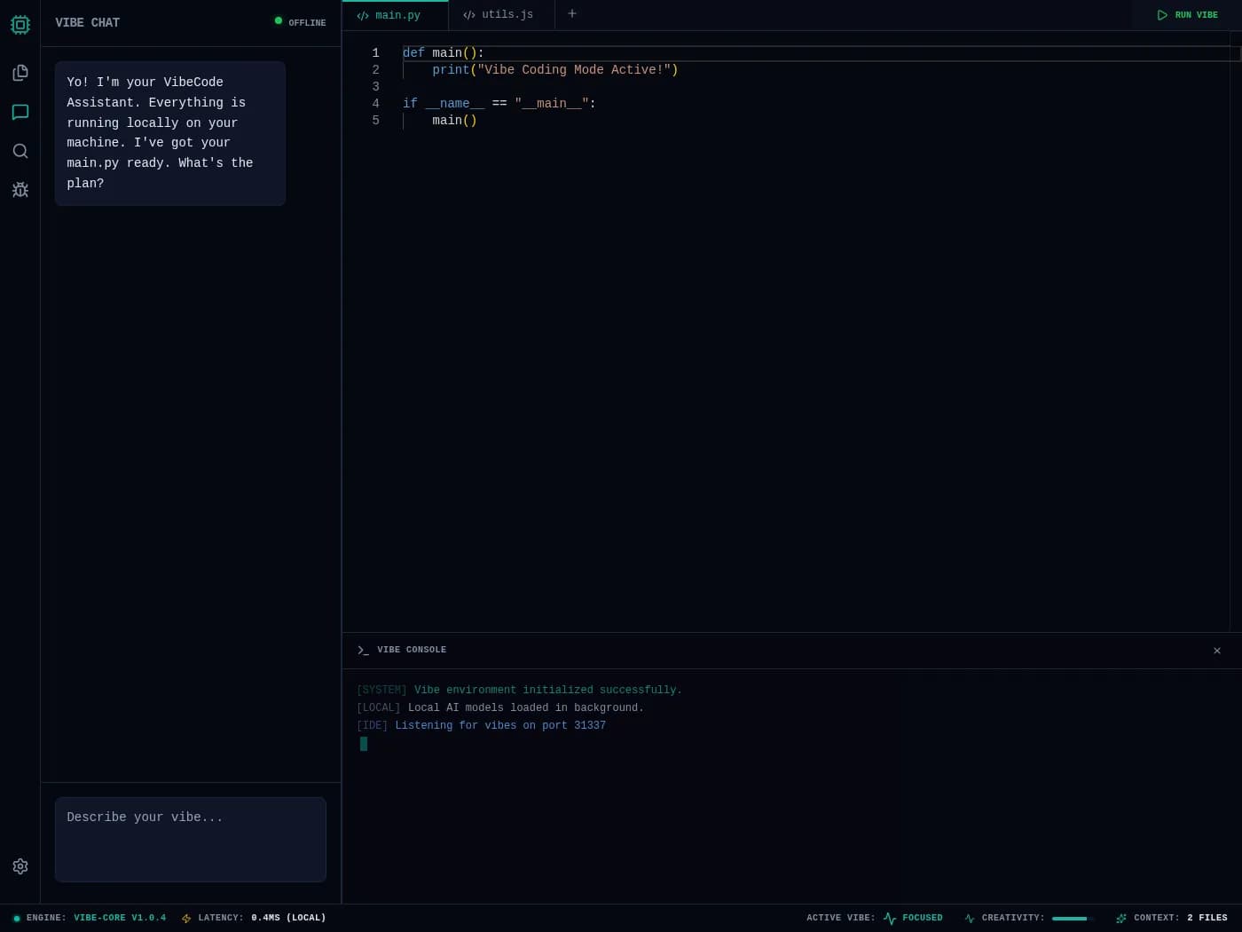 VibeCode Offline Assistant