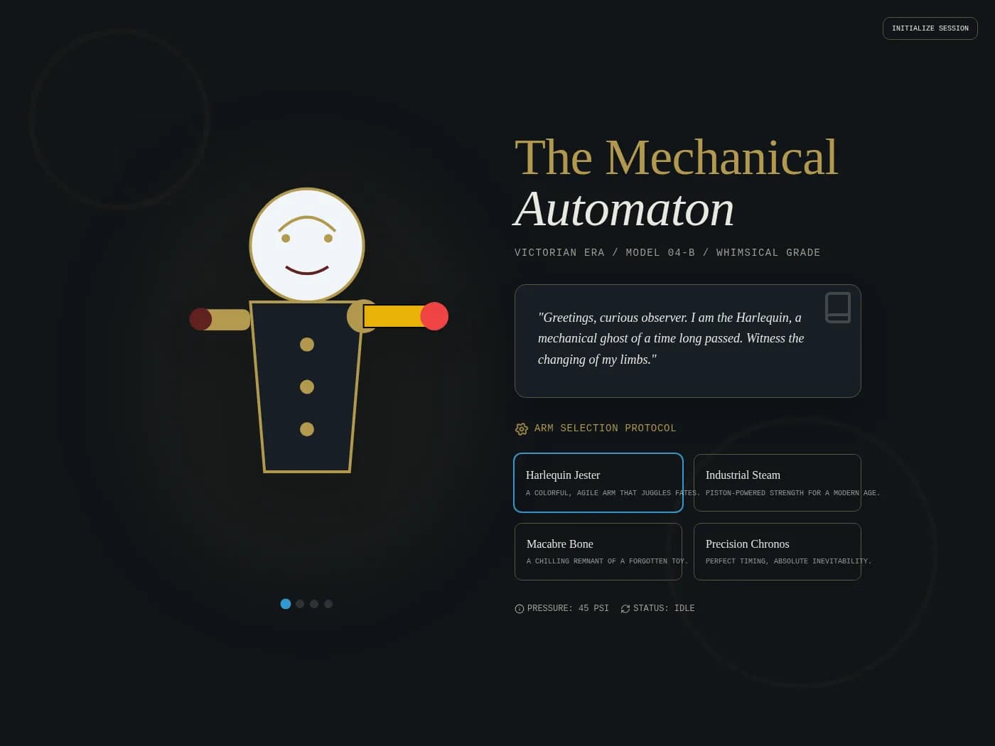 Victorian Clown Automaton