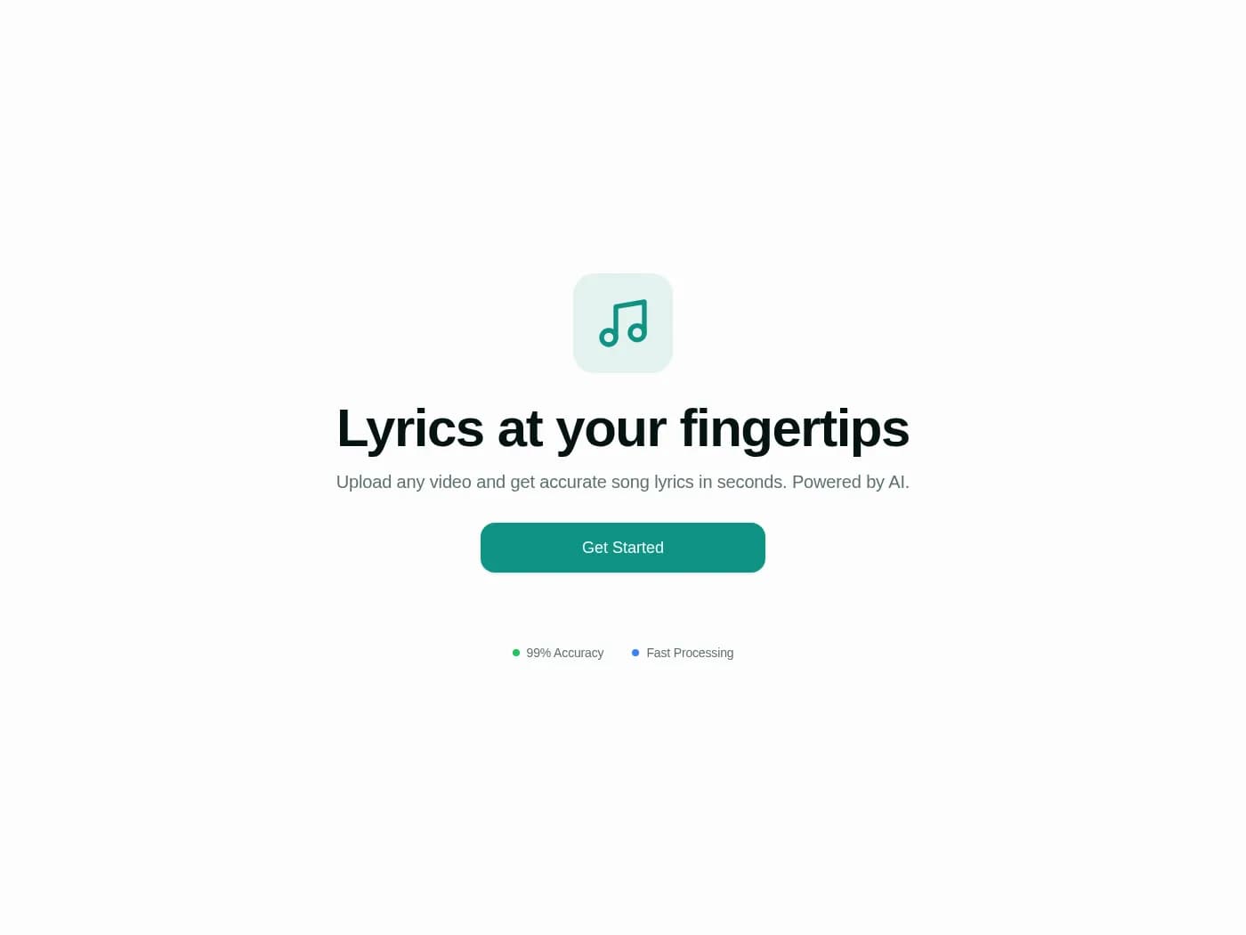 Video Song Transcriber
