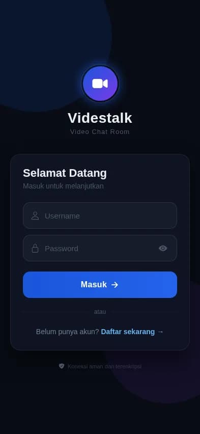 Videstalk Login Portal