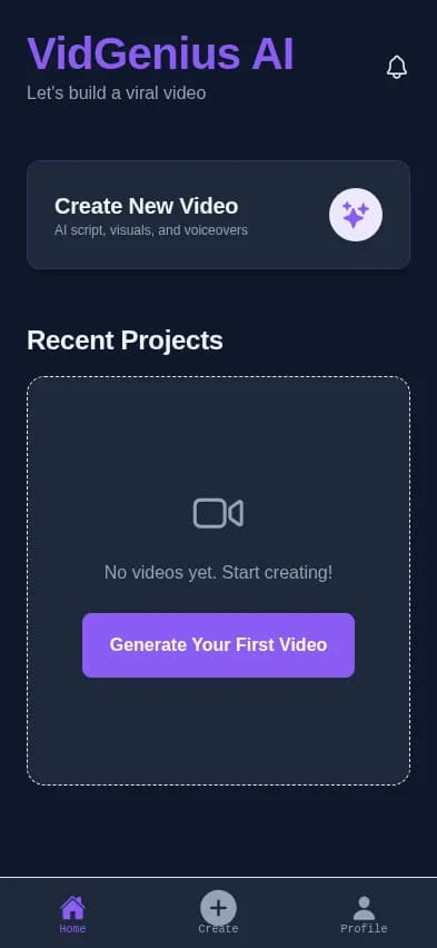 VidGenius AI Studio