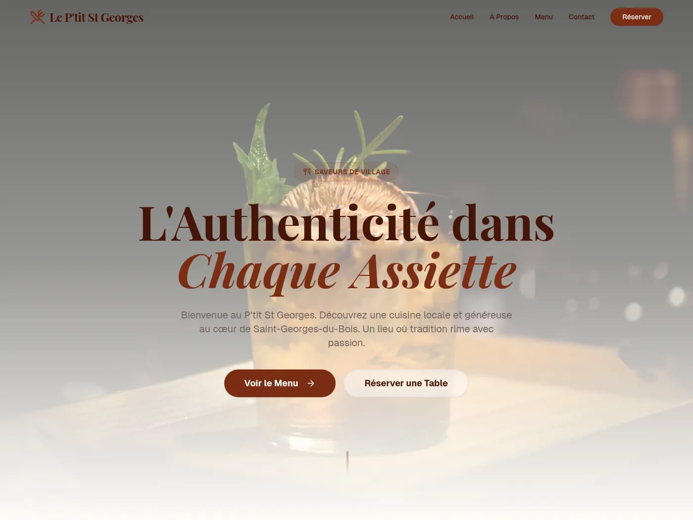 Village Bistro Website