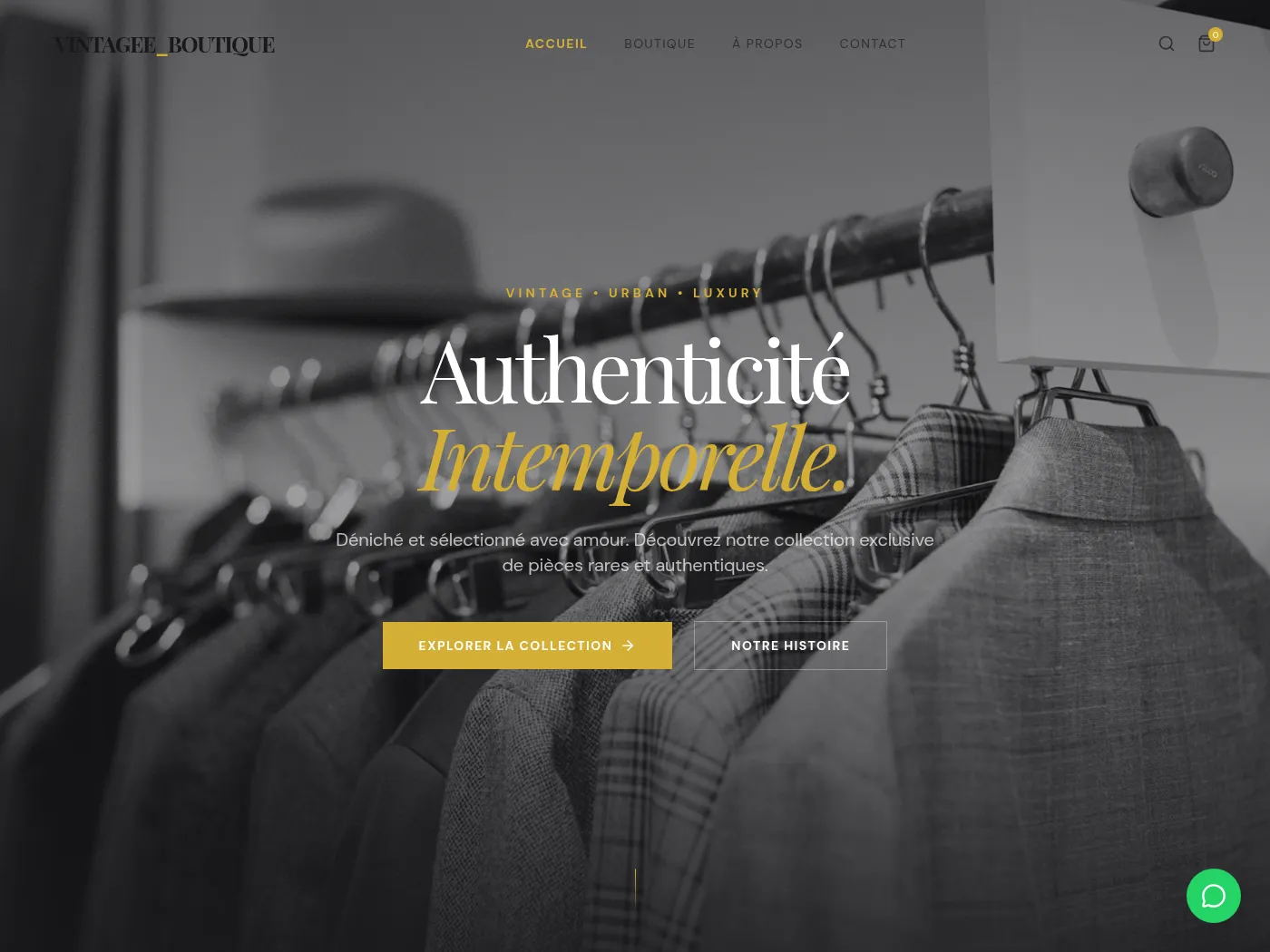 Vintagee Boutique Web