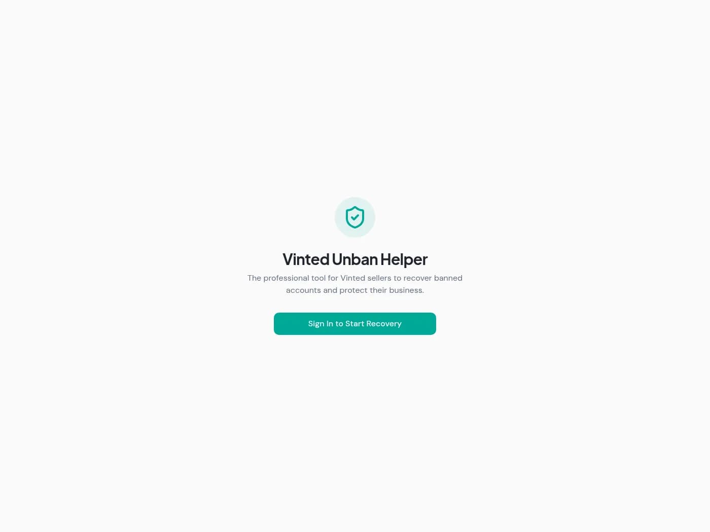 Vinted Unban Helper