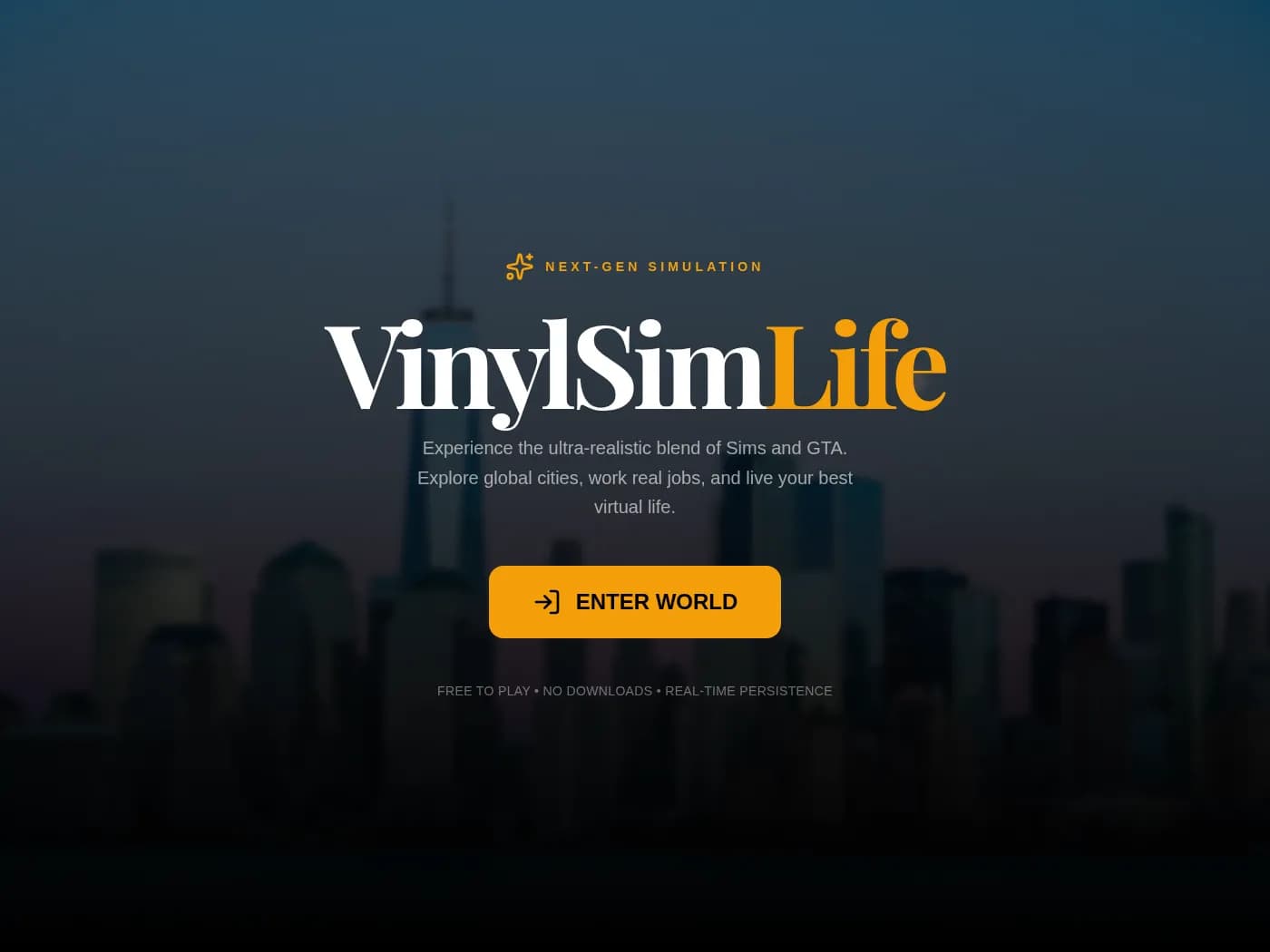 VinylSimLife Real World Sim