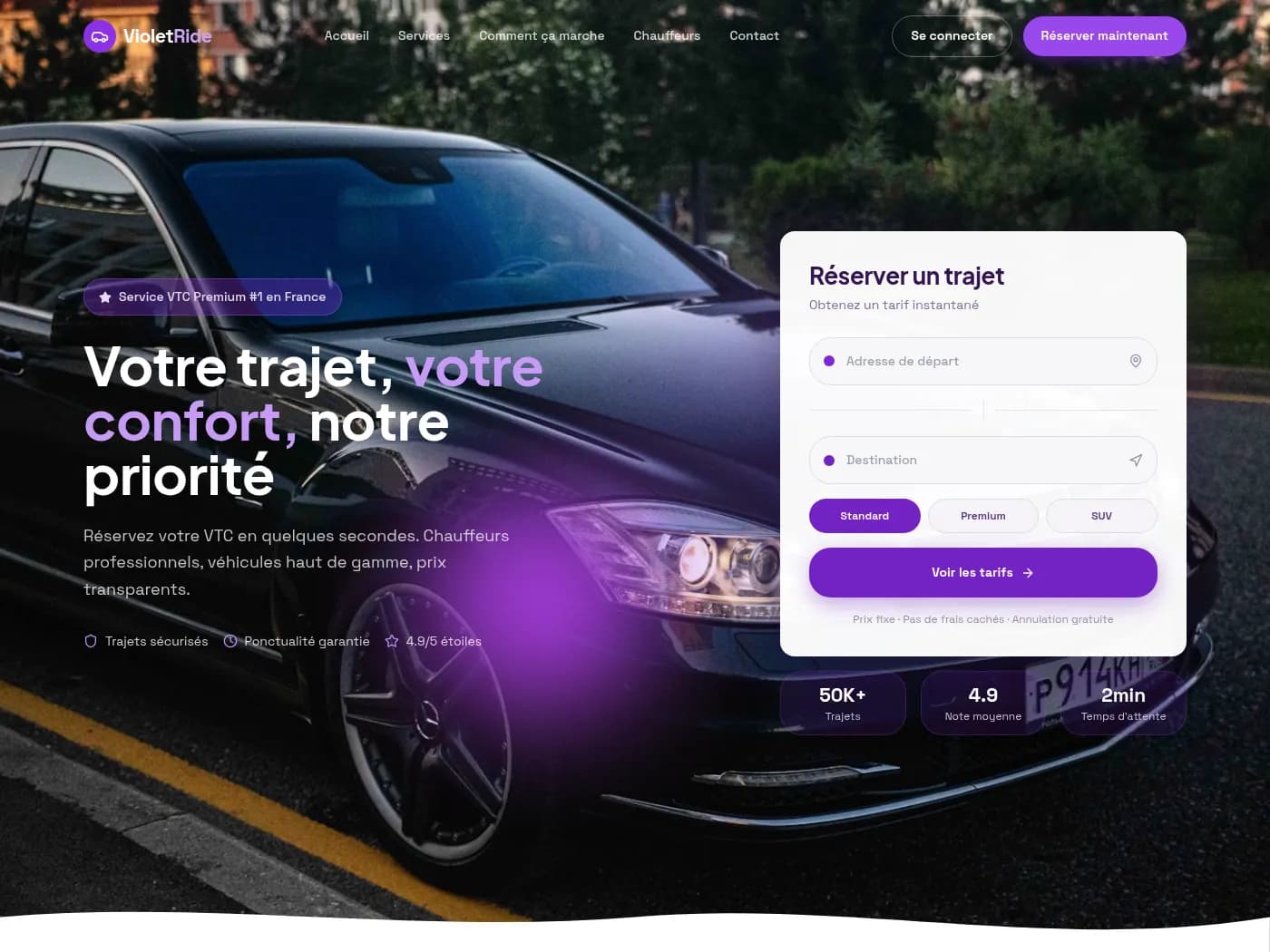 Violet Ride VTC