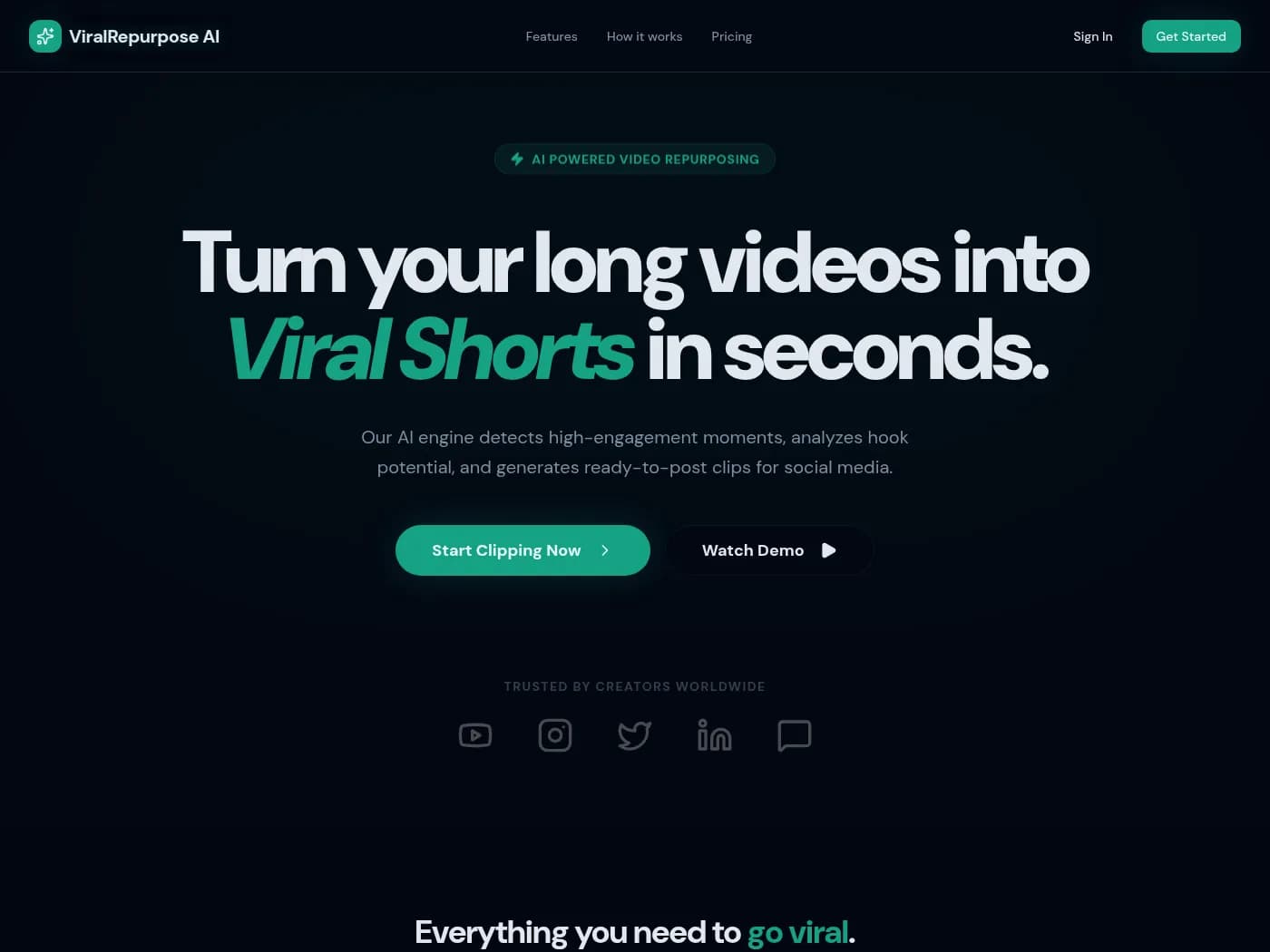 ViralRepurpose AI