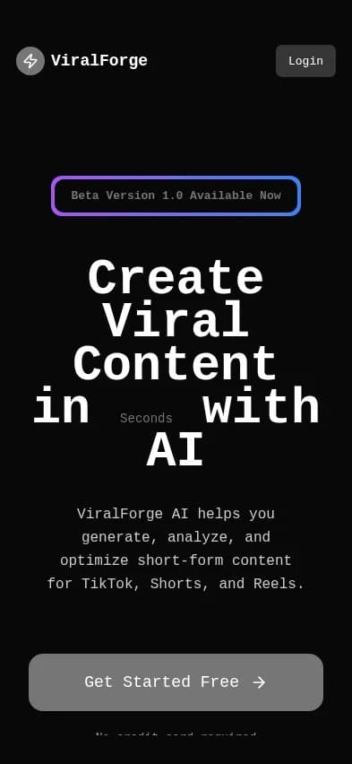 ViralForge AI Creator Suite