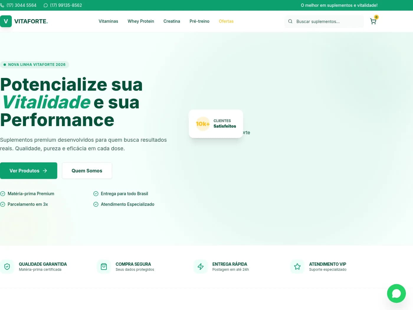 Vitaforte Supplements Site