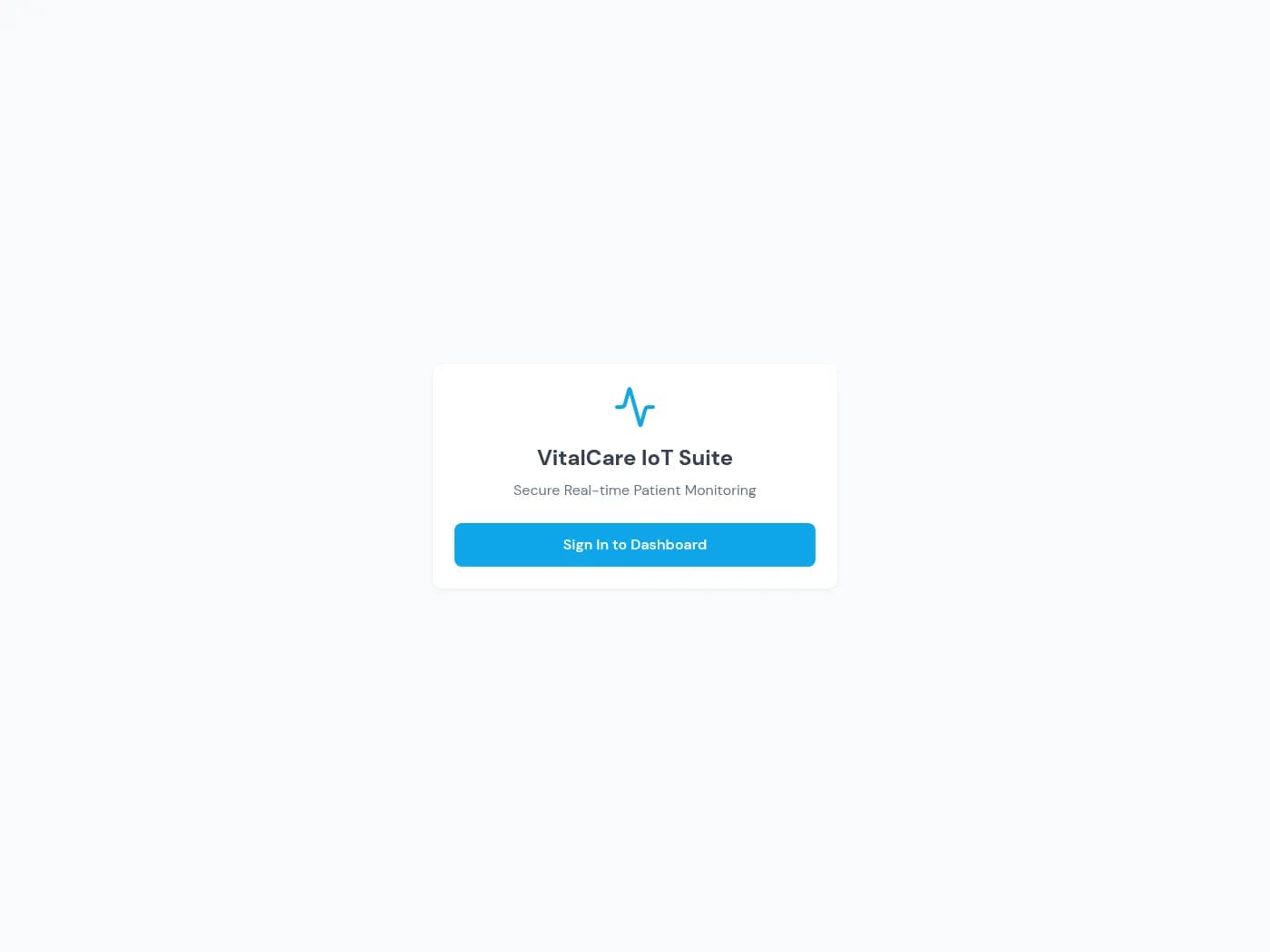 VitalCare IoT Suite