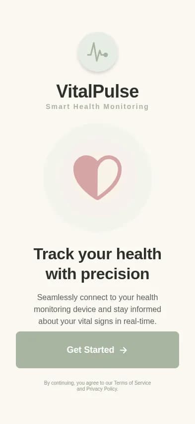 VitalPulse Health Monitor