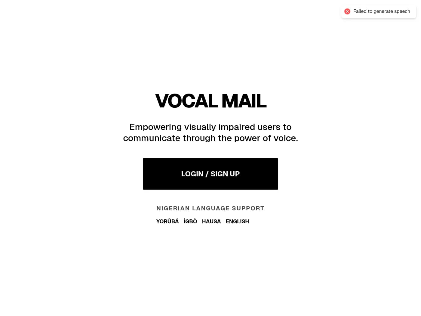 VocalMail Nigeria