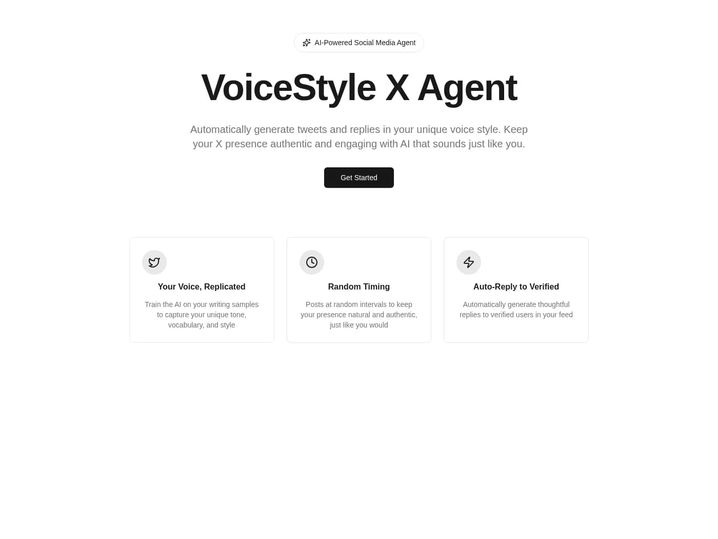VoiceStyle X Agent